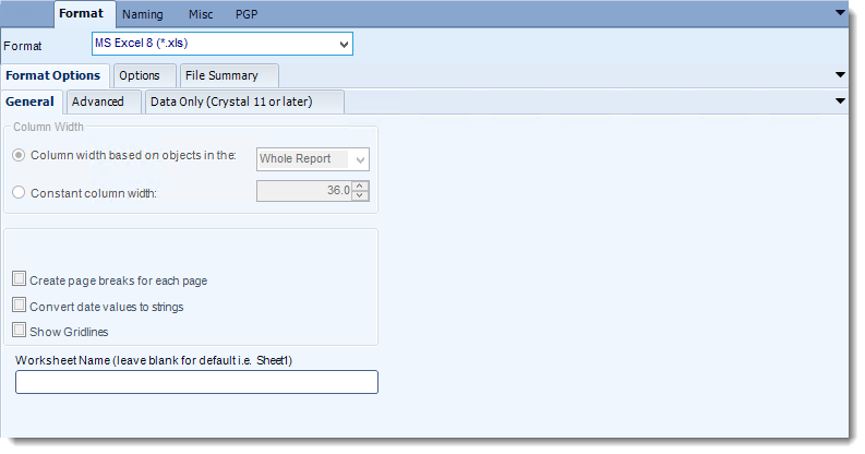 How Do I Use Crd To Export Crystal Reports To Excel